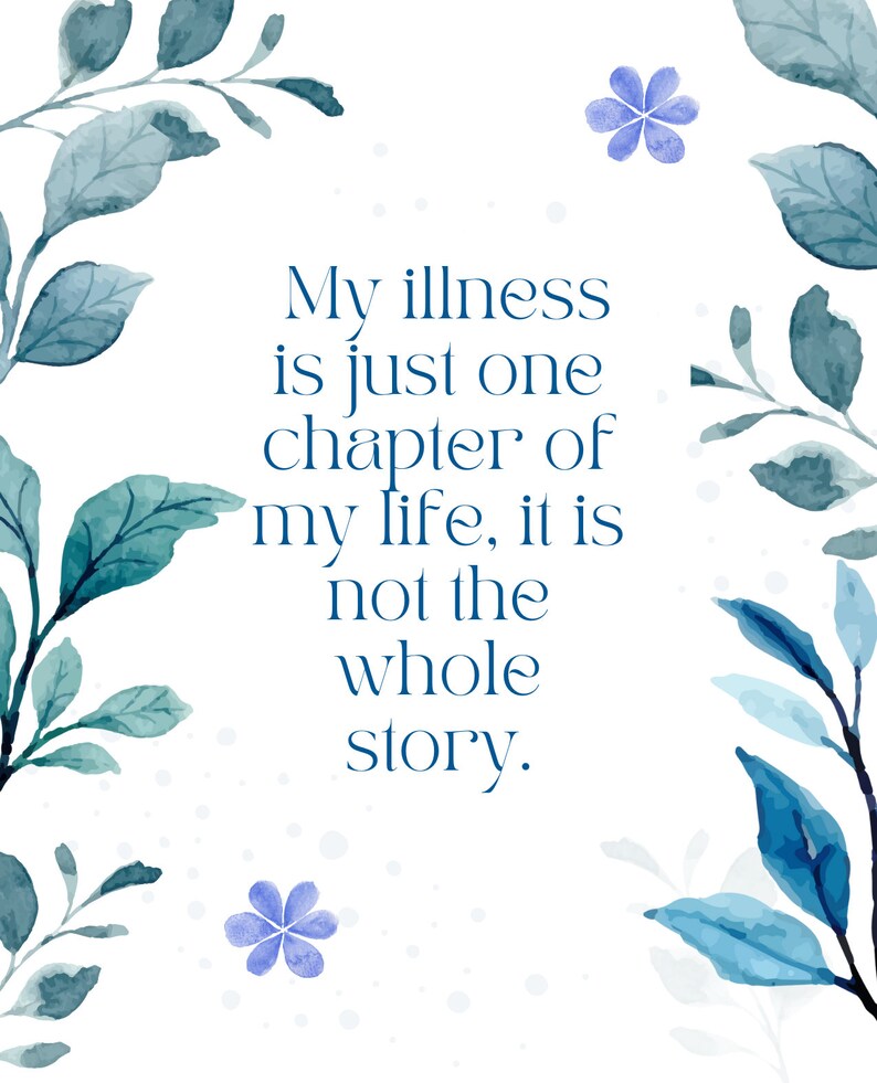 50 Affirmation Cards for Chronic Illness - Etsy