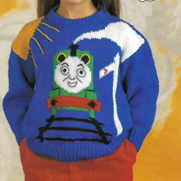 Thomas the Tank Engine Knitting Pattern - Etsy UK