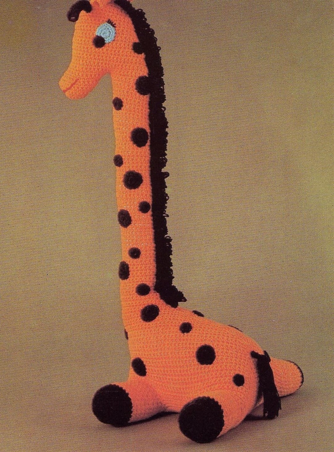 Large Soft Toy Giraffe Animal PDF Crochet Pattern Aran Worsted 10 Ply ...