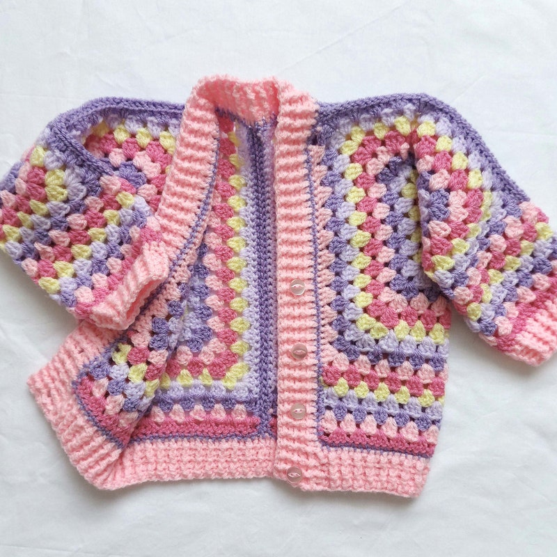 Kids Crochet Hexagon Sweater - Etsy UK