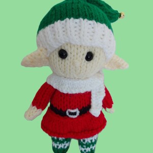 Cute Elf Toy & Hot Water Bottle Cover PDF Knitting Pattern Chunky Bulky ...