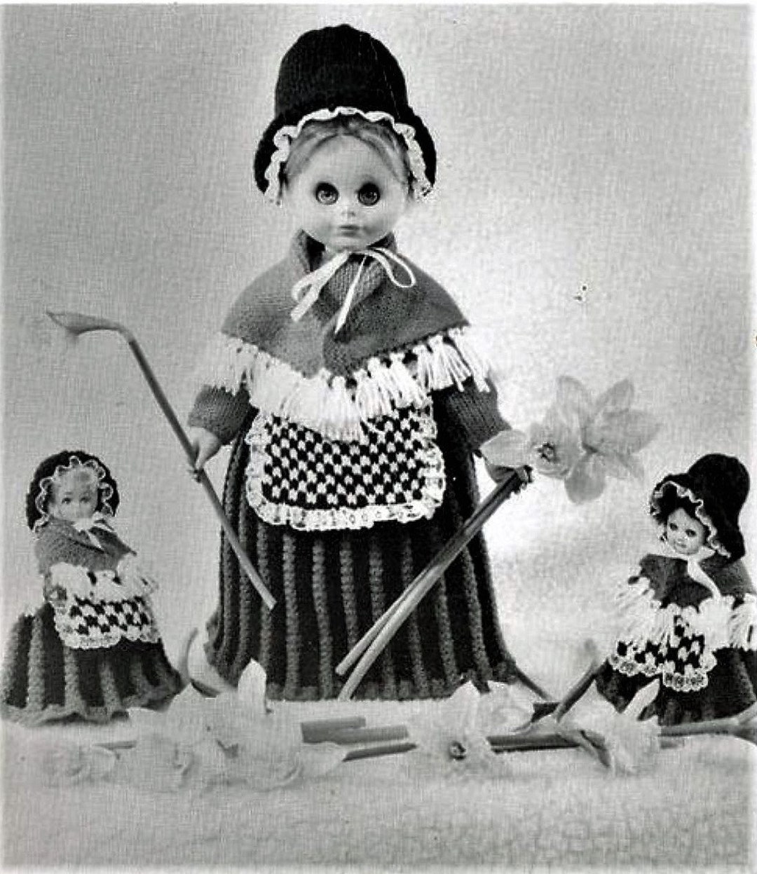 PDF Knitting Pattern Baby Dolls Clothes Traditional Welsh Costume ...
