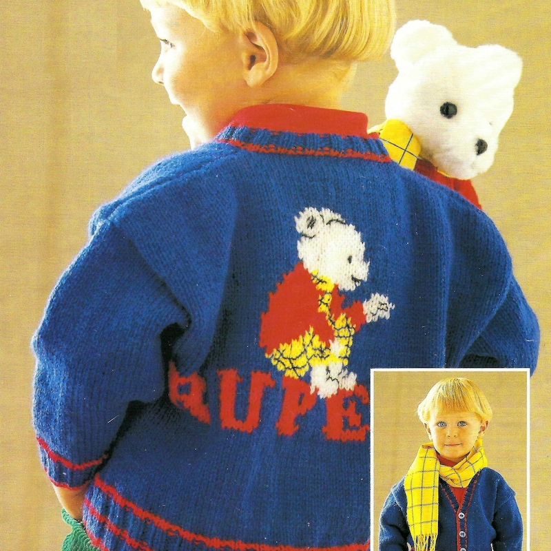 Rupert the Bear - Etsy