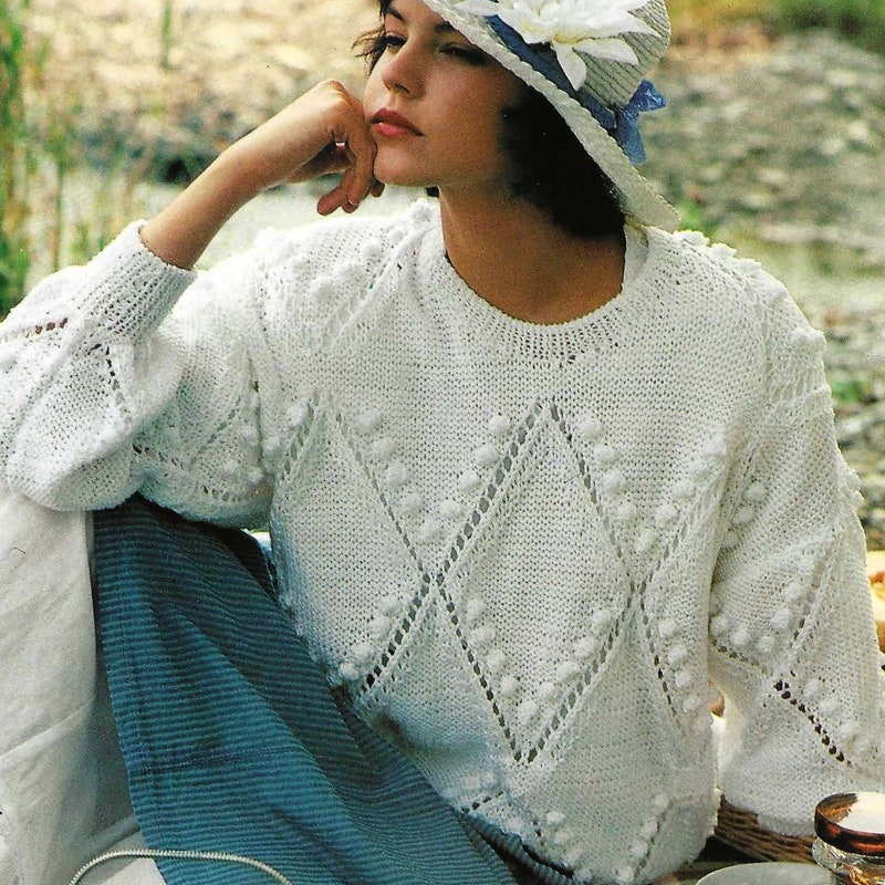 Cotton Bobble Cardigan - Etsy