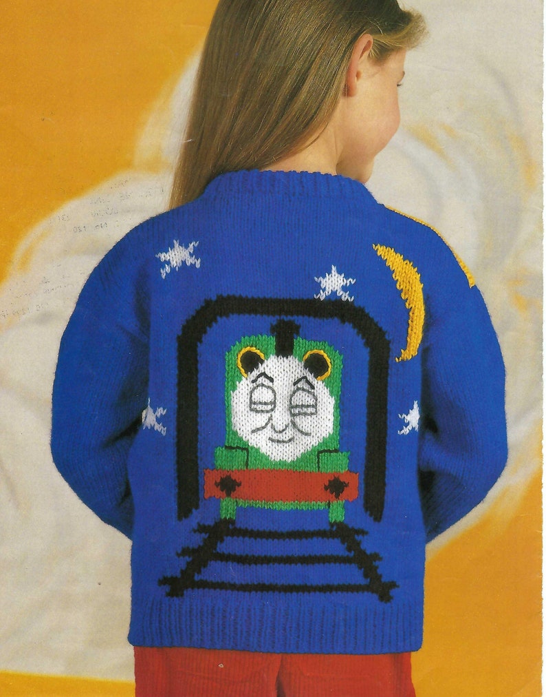 Thomas the Tank Engine James Motif Sweater Good Morning Night Train ...
