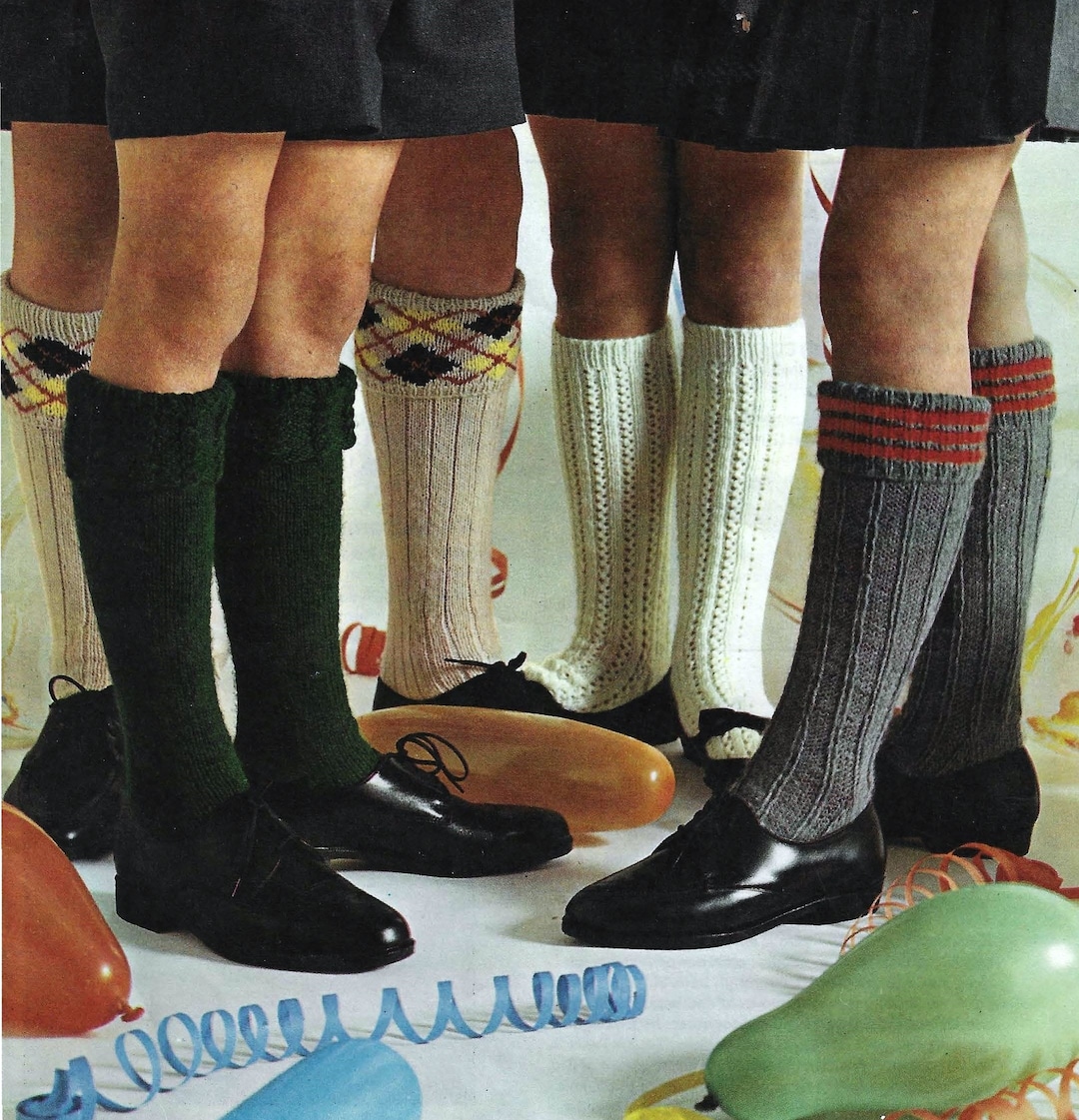 Family Socks 4 X Designs in 3 Sizes for Men Womens Children PDF ...