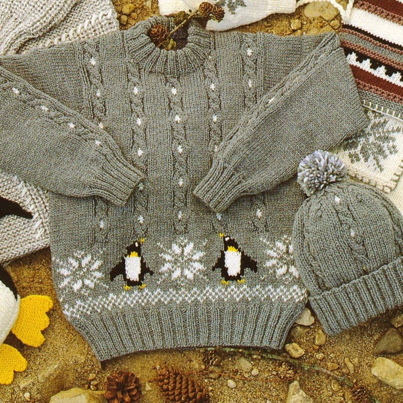 Penguin Sweater - Etsy