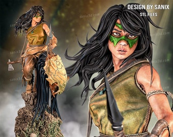 Naru Prey Predator Figure - Etsy