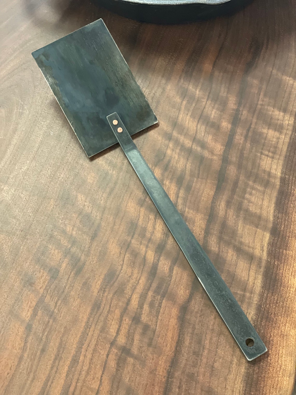 Handcrafted Carbon Steel Spatula - Etsy