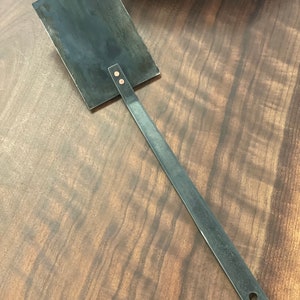 Handcrafted Carbon Steel Spatula - Etsy