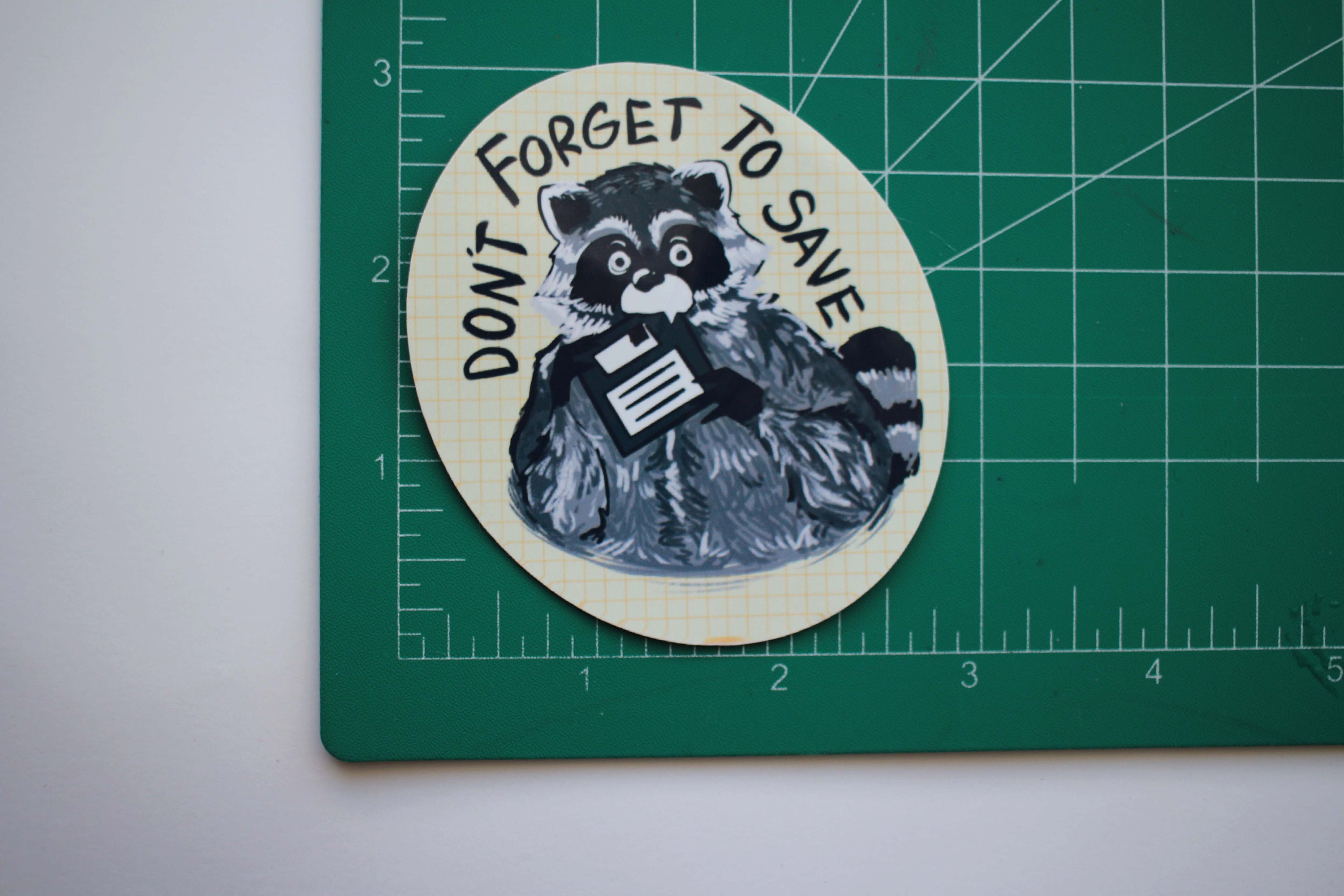 Raccoon Artist Sticker Pack // Raccoons // Vinyl Stickers // Sticker ...