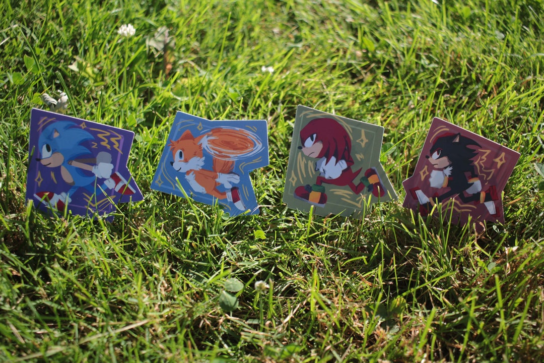 Sonic and Friends! // Sonic Stickers // Vinyl Stickers // Sonic the ...