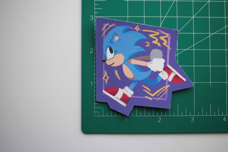 Sonic and Friends // Sonic Stickers // Vinyl Stickers // Sonic the ...