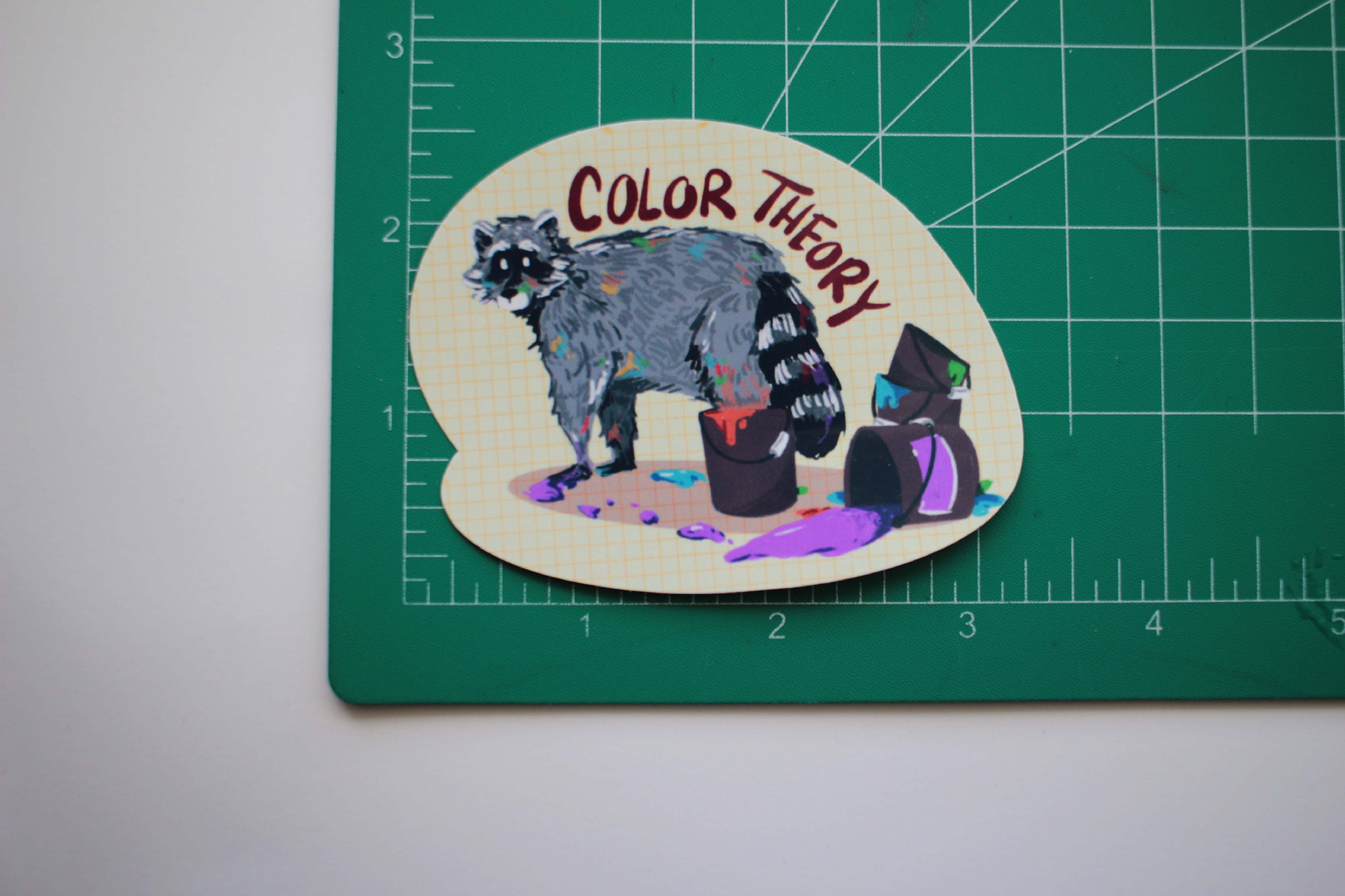 Raccoon Artist Sticker Pack // Raccoons // Vinyl Stickers // Sticker ...