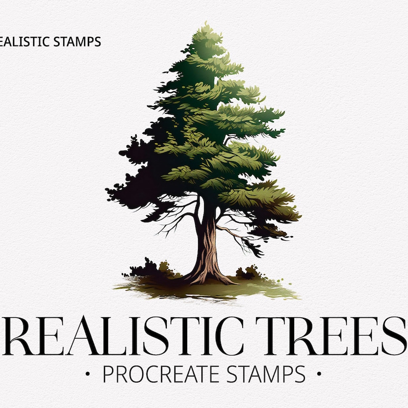 Tree Stamp - Etsy
