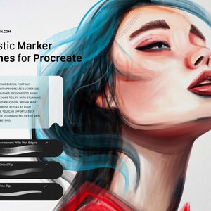 Best Marker for Procreate, Soft Marker, Brushes for Procreate, Texture Brushes - Etsy