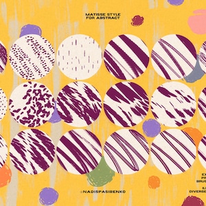 Procreate Acrylic Texture Brushes | Matisse-inspired Realistic Texture ...