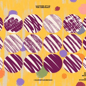 Procreate Acrylic Texture Brushes | Matisse-inspired Realistic Texture ...