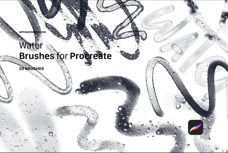 Procreate Water Brushes, Wet Bubbles, Soda Effect Brushes, Digital Download - Etsy