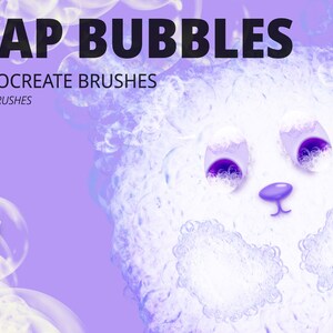 Soap Bubbles Procreate Brushes & Foam Stamps | Create Realistic Bubble Effects - Etsy
