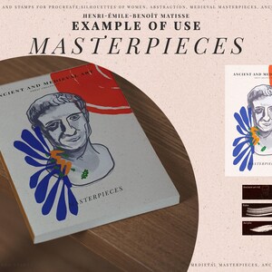 Masterpieces: Procreate & Photoshop Stamps | Character Creation Brushes ...
