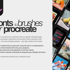 Procreate Stamps for Creating Cute Animal Characters Painting Kit for ...