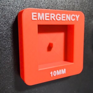 Mechanic Gift Emergency 10mm Socket Wall Mounted Adhesive Wrench ...