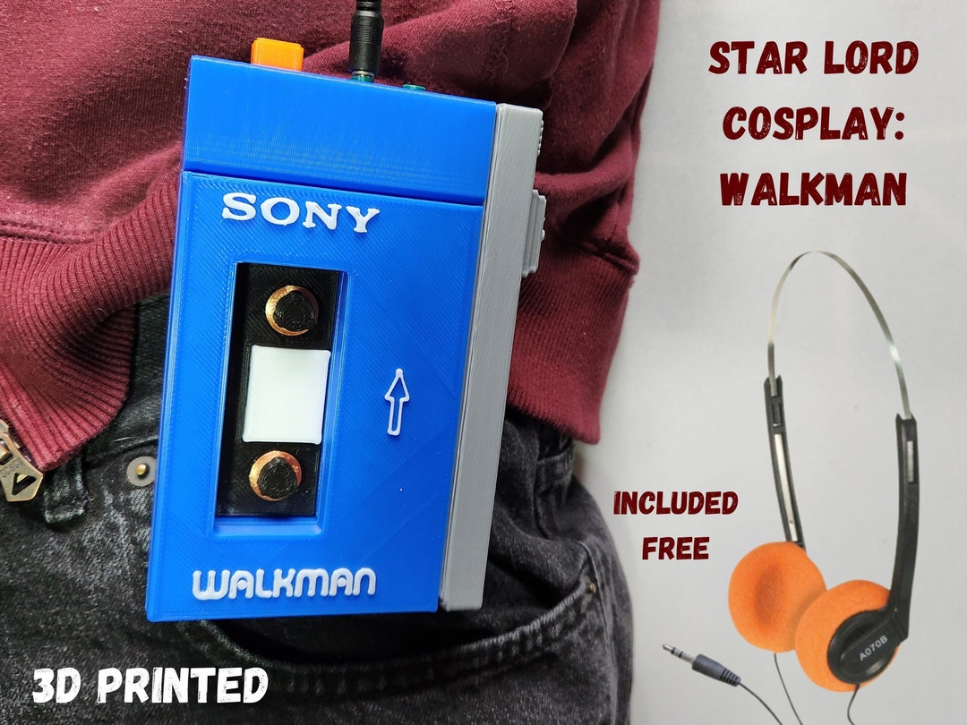 Star Lord Costume Replica Walkman Inspired by Guardians Galaxy Awesome ...