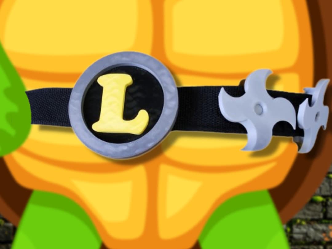 Teenage Mutant Ninja Turtles TMNT Cosplay Belt Buckle/throwing Stars ...