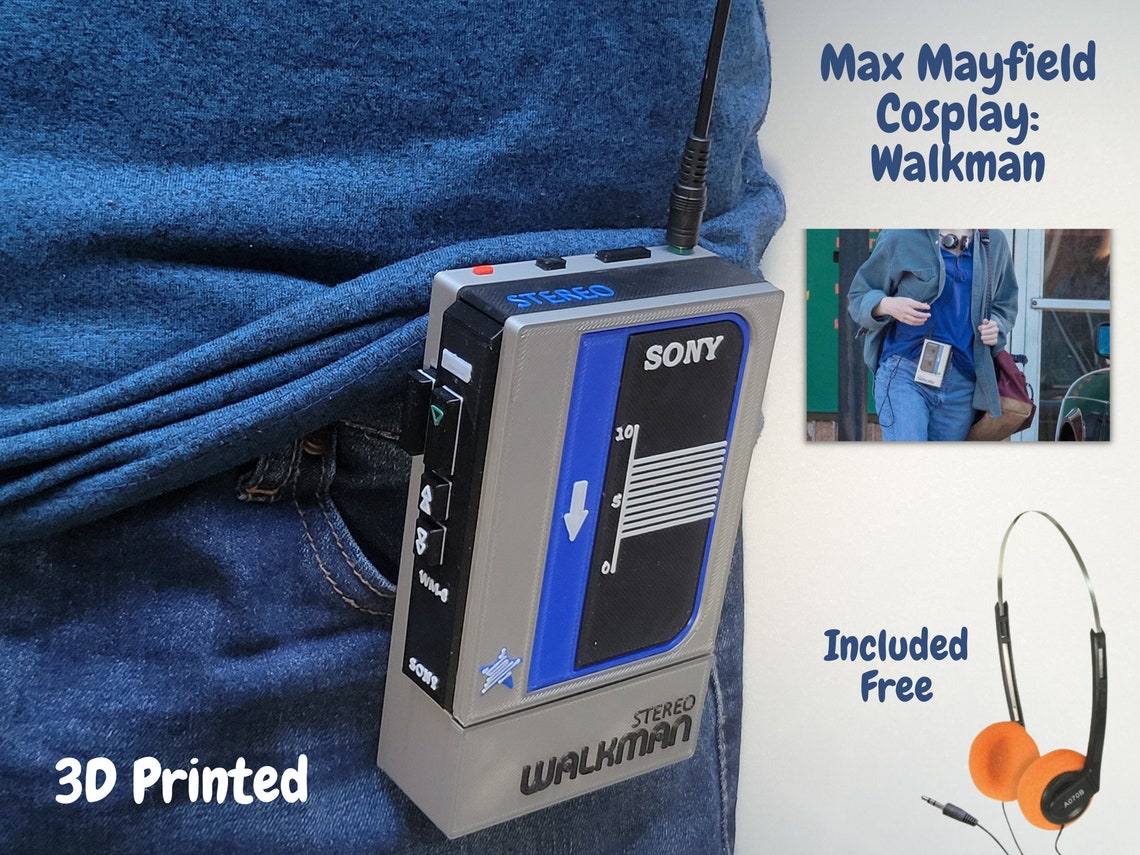 Max Mayfield Cosplay Replica Walkman Inspired by Stranger - Etsy