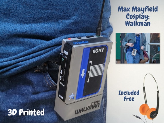 Max Mayfield Cosplay Replica Walkman Inspired by Stranger - Etsy