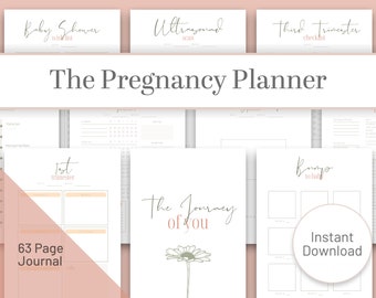 Pregnancy Journal Printable Pregnancy Diary Bump to Baby - Etsy