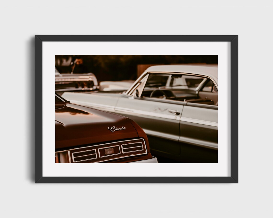 Chevy Lowriders Photography Print - Etsy