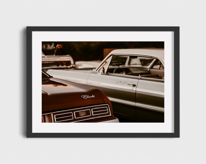Chevy Lowriders Photography Print - Etsy