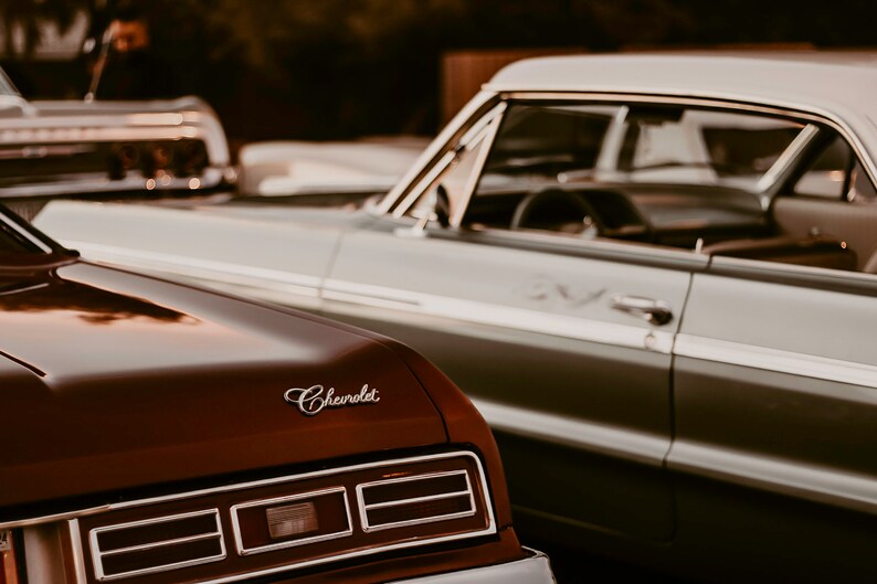 Chevy Lowriders Photography Print - Etsy