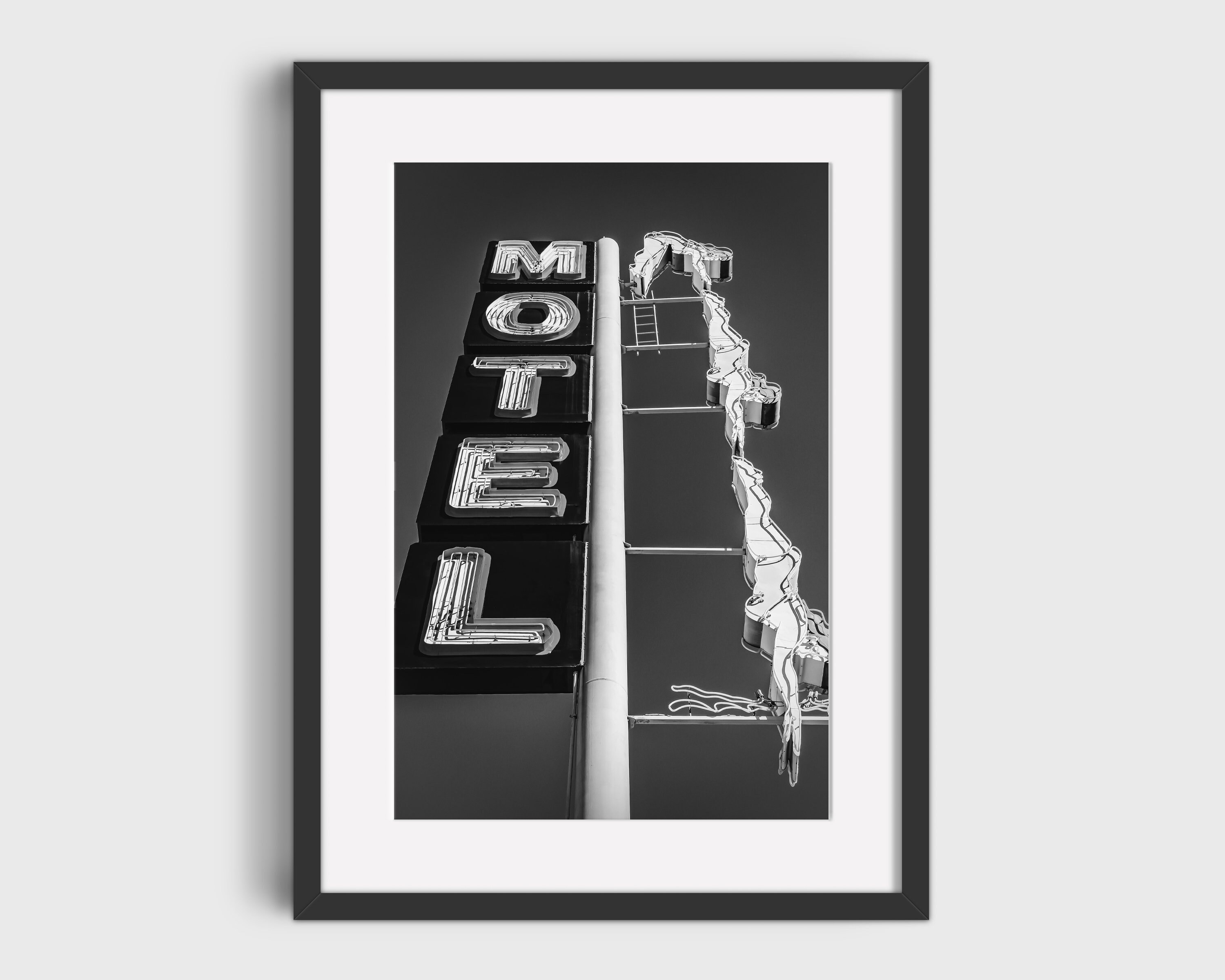 Retro Motel Sign Photo From Mesa Arizona - Etsy