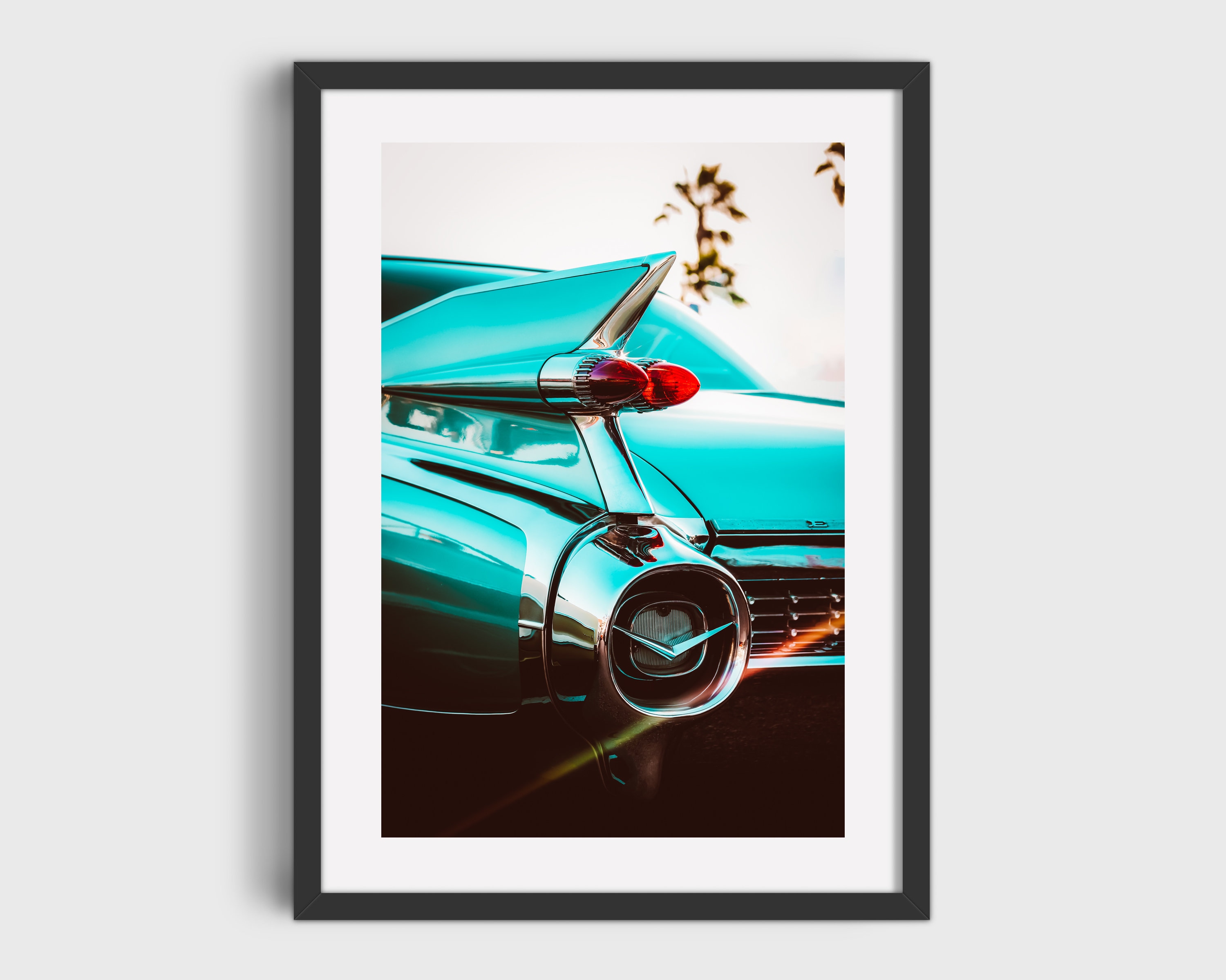 Cadillac Tail Light Vintage Car Mid Mod - Etsy