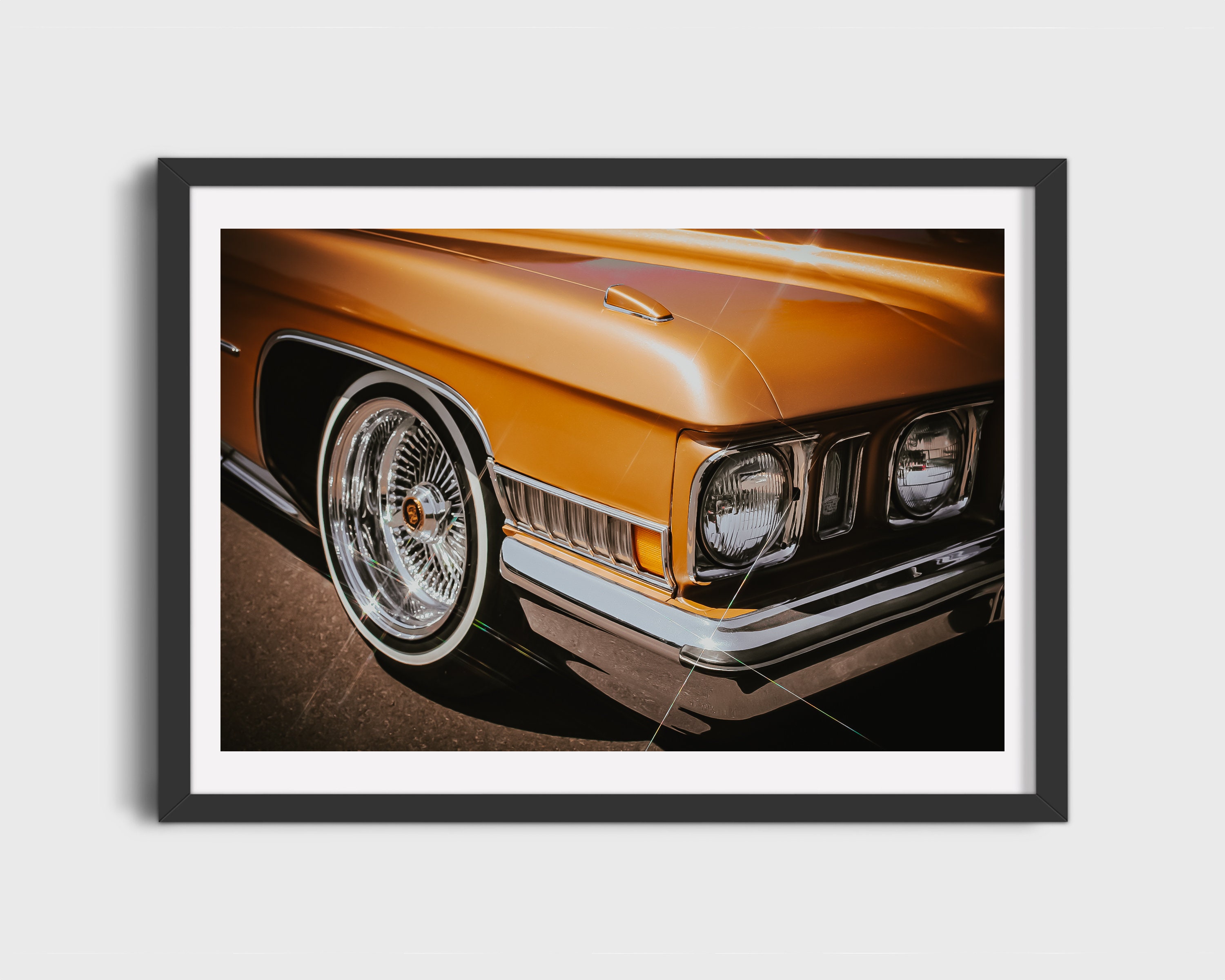 Cadillac Lowrider Photography Print - Etsy