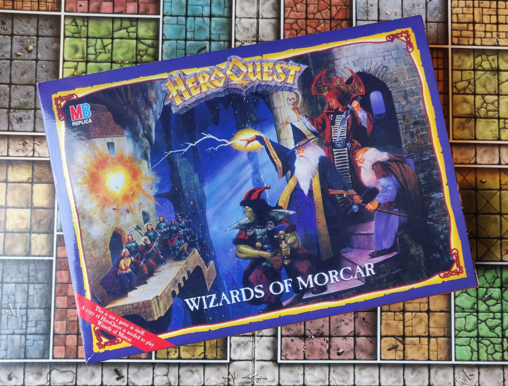 Heroquest Wizards Of Morcar B0x Only Eu Etsy