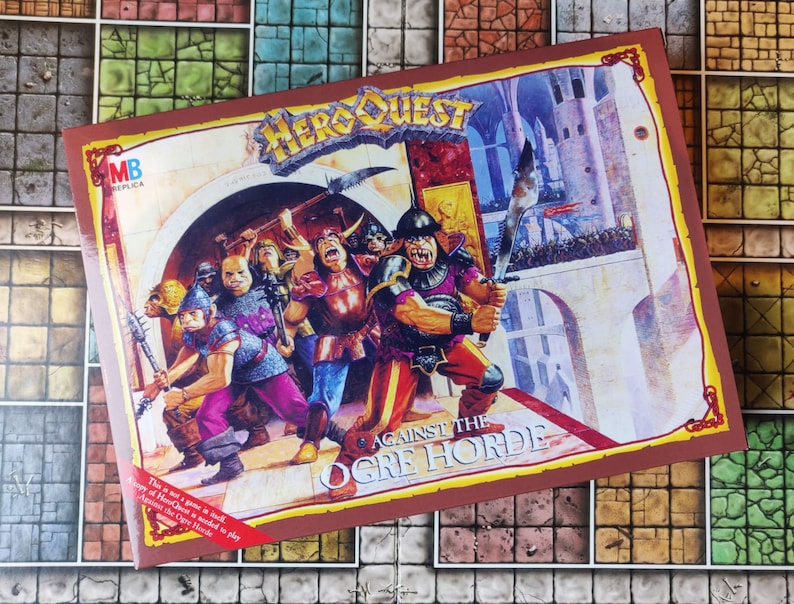 Heroquest Against the Ogre Horde BOX ONLY - Etsy UK