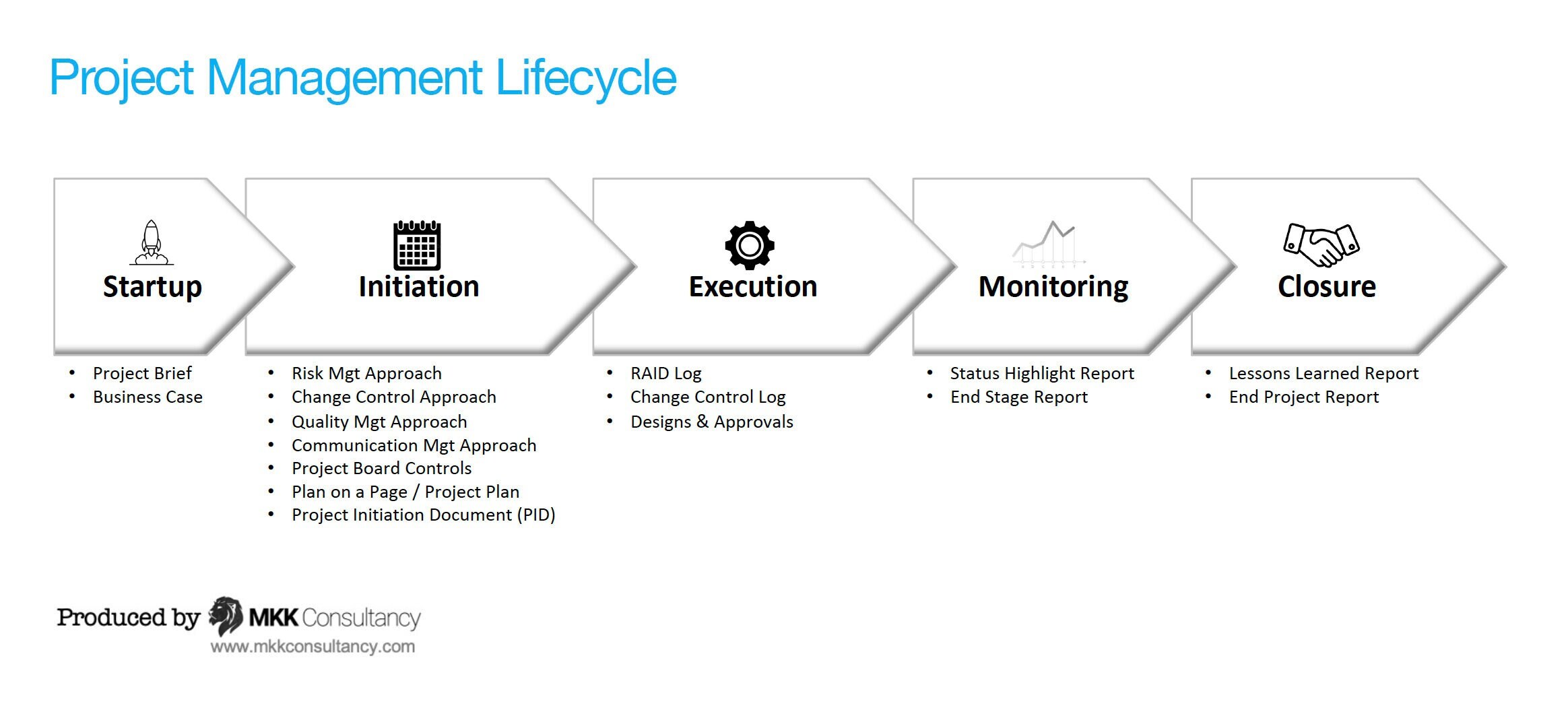 Project Management Doc 01/16 Project Lifecycle Document PPT - Etsy