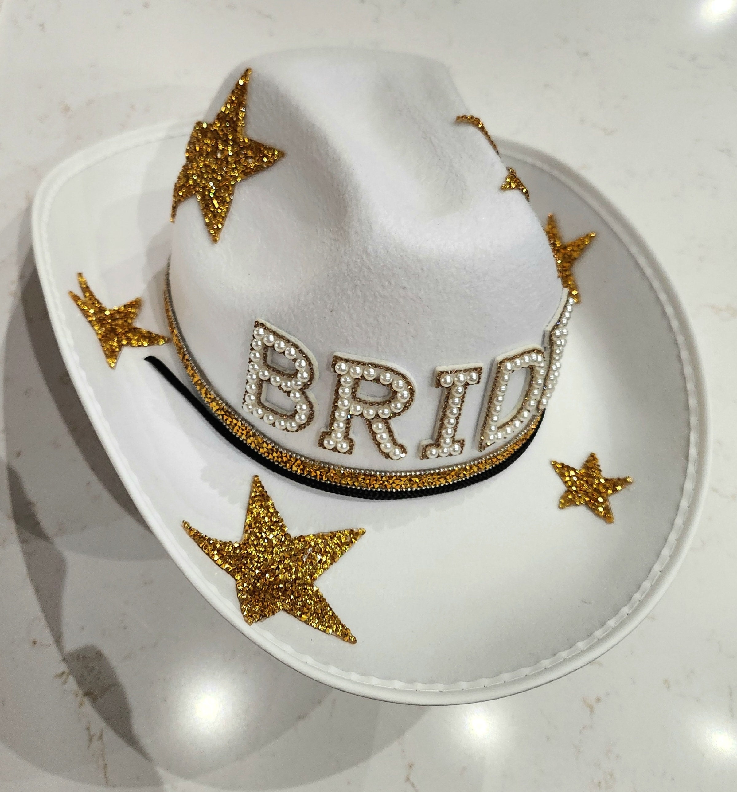 Cowboy Cowgirl Hen Do Bride Hat Bride Cowgirl Hat Cowgirl - Etsy