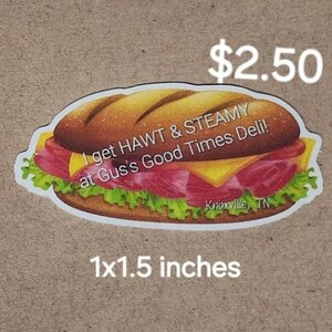 2024 Gus's Sticker Pack - Etsy