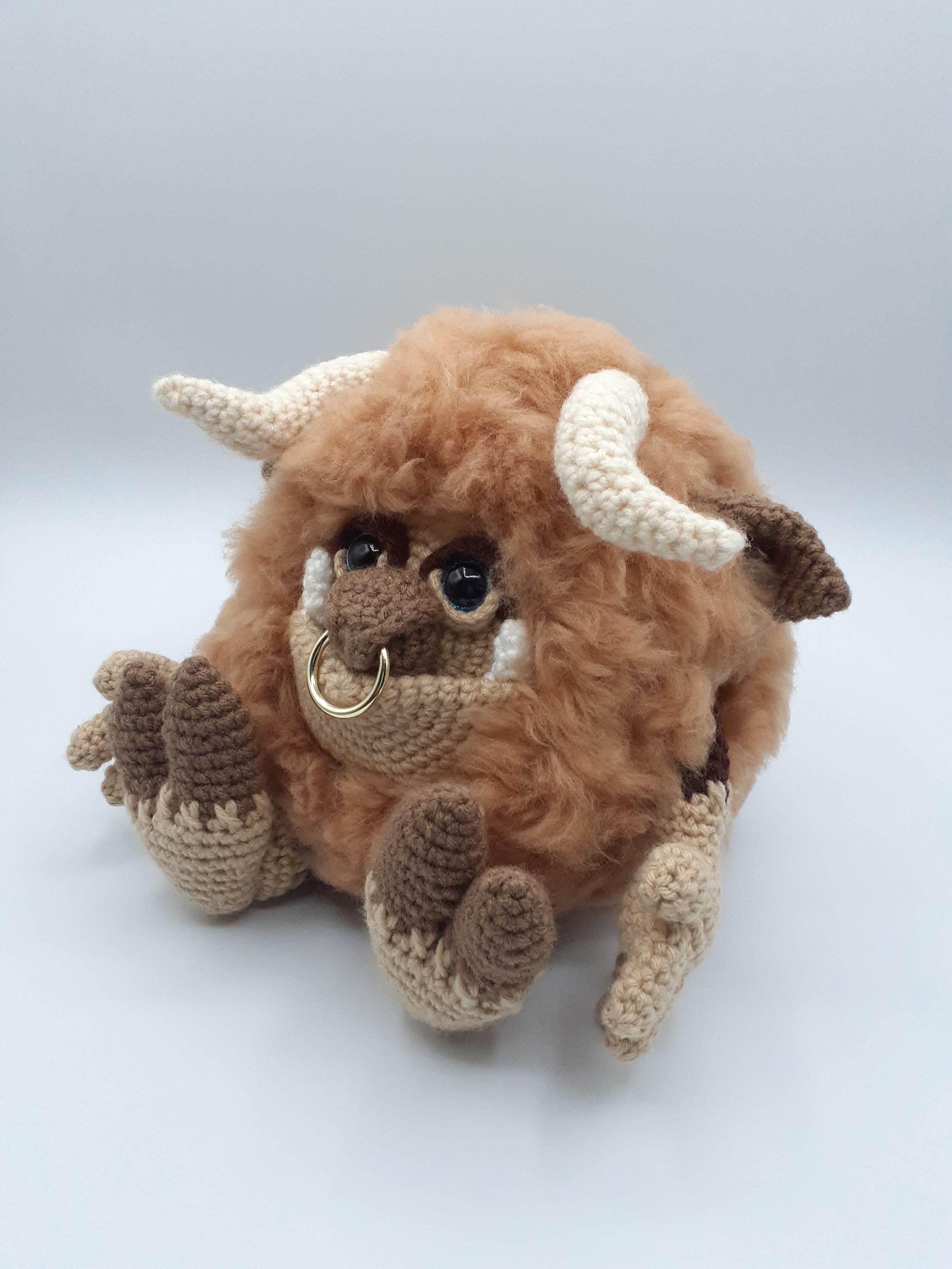 Mortimer the Baby Minotaur Crochet Amigurumi Pattern - Etsy