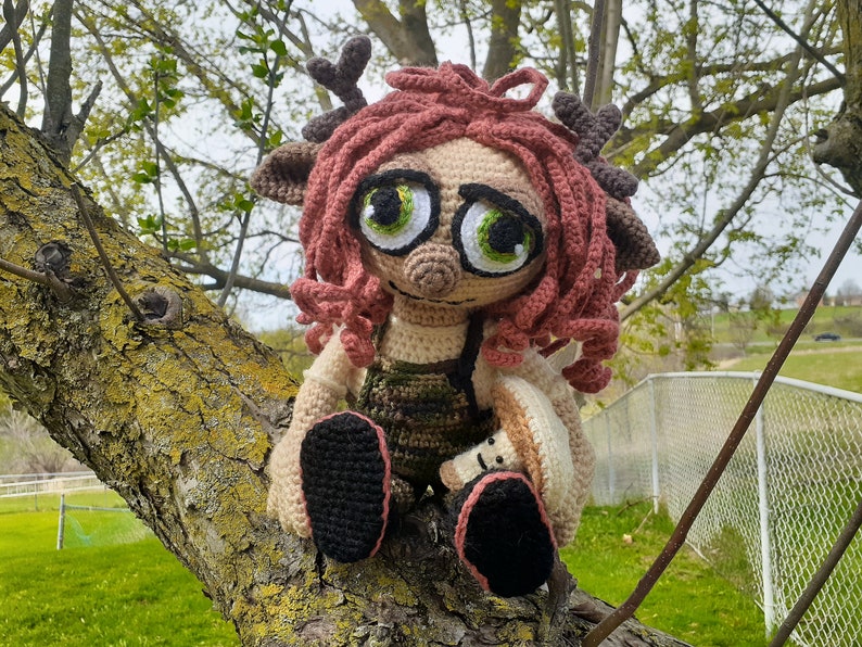 Fern the Forest Sprite Crochet Amigurumi Pattern by Debbie Ouellet - Etsy