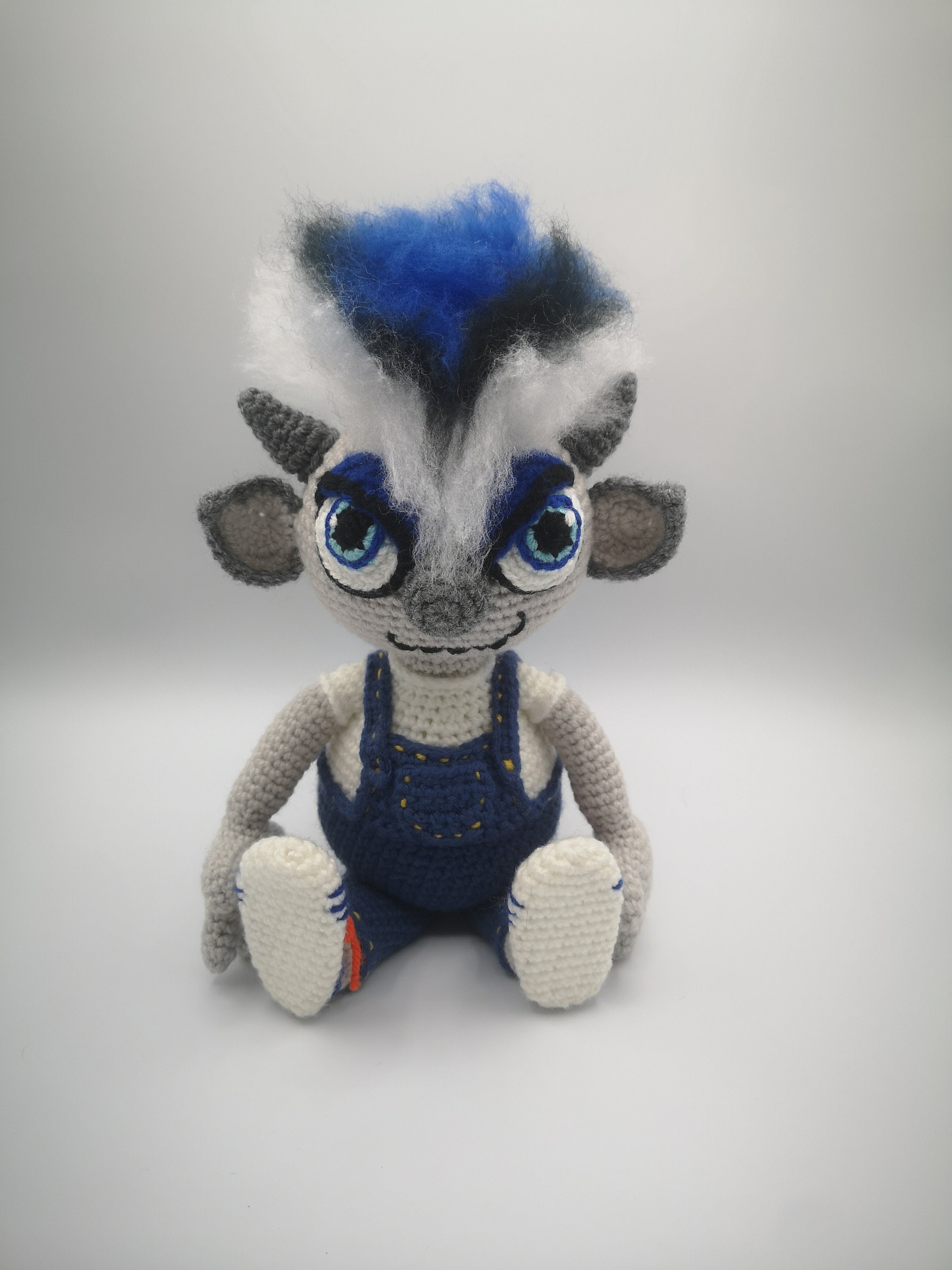 Digger the Cave Sprite Crochet Amigurumi Pattern by Debbie Ouellet - Etsy