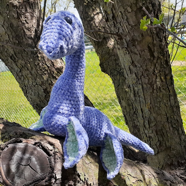 Crochet Nessie Pattern - Etsy