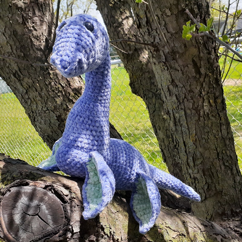 Crochet Nessie Pattern - Etsy