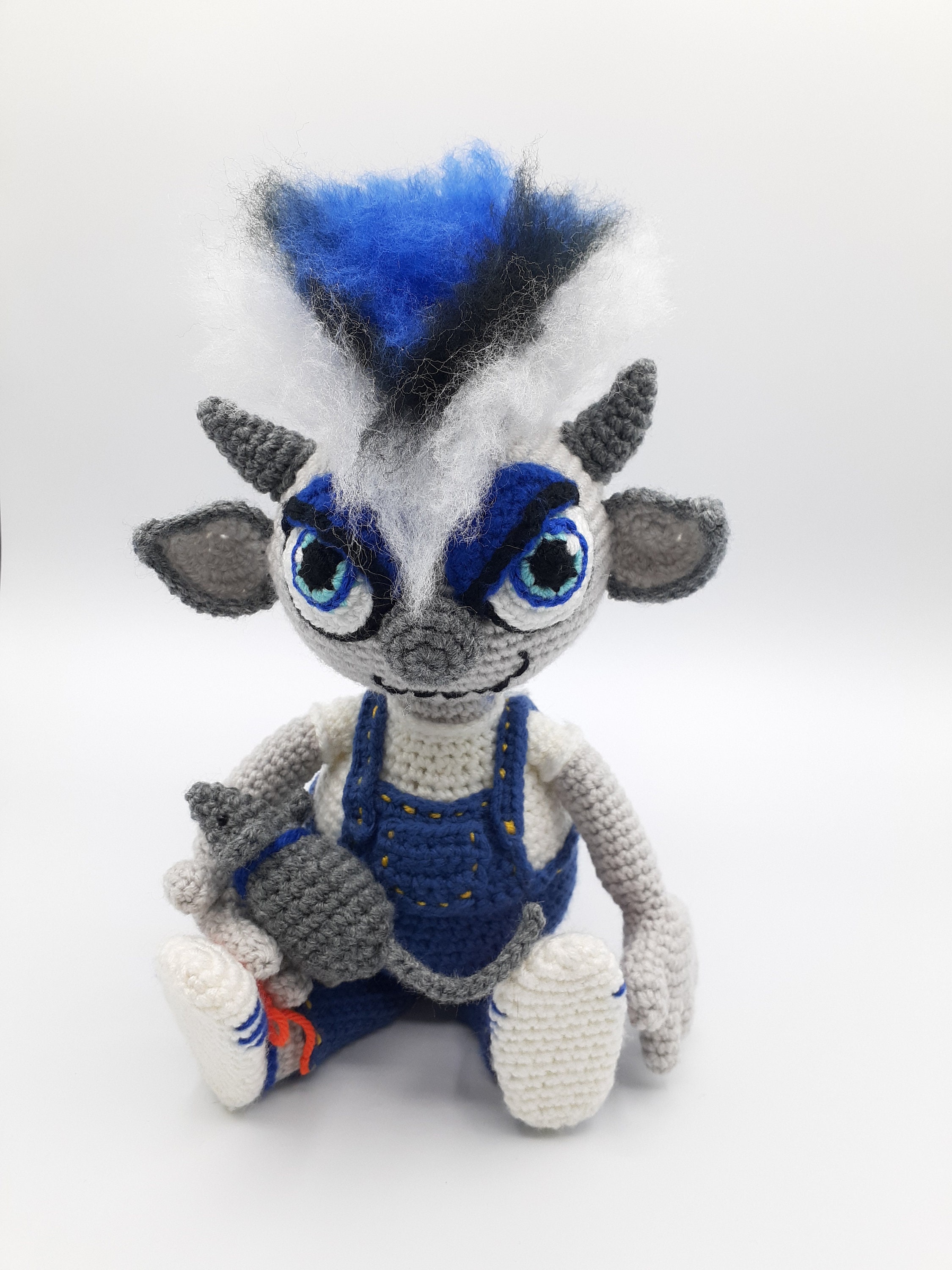 Digger the Cave Sprite Crochet Amigurumi Pattern by Debbie Ouellet - Etsy