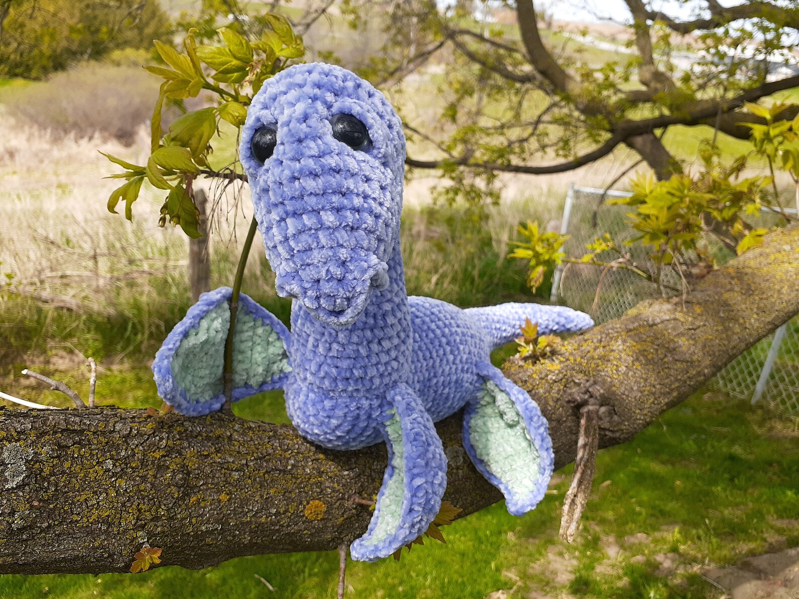 Nessie the Baby Loch Ness Monster Crochet Amigurumi Pattern - Etsy Ireland